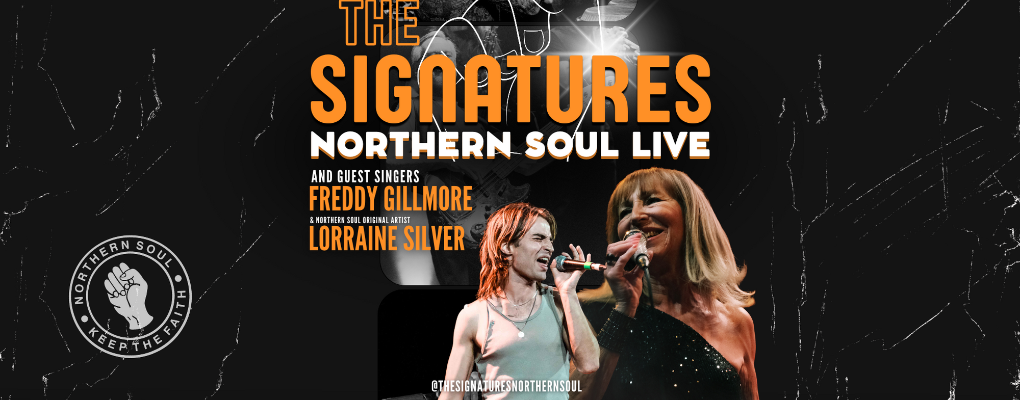 THE SIGNATURES NORTHERN SOUL LIVE with special guest Original Northern ...