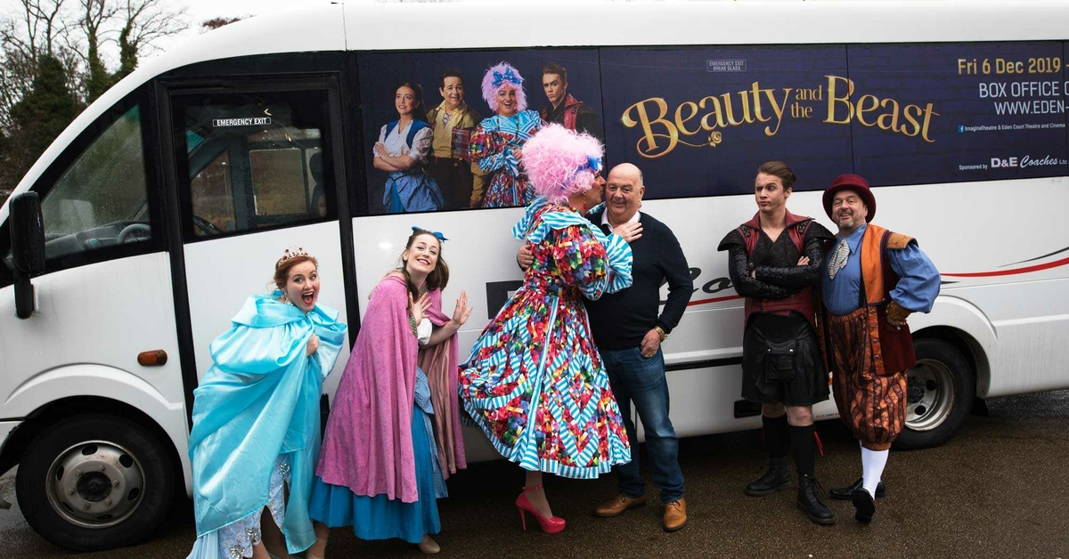 Our Panto Cast Arrive in Town! | Eden Court
